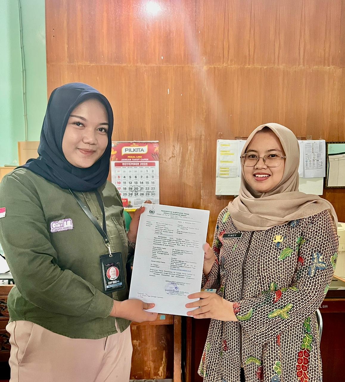 Penyerahan Hasil Project | PT. GIM Jasa Konsultan SLF Terpercaya