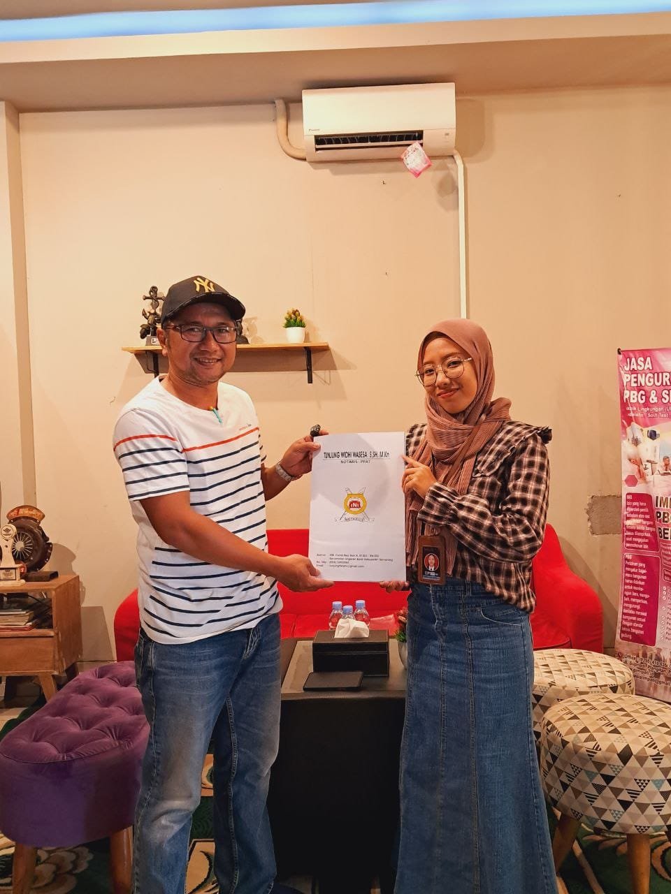Penyerahan Hasil Project | PT. GIM Jasa Konsultan SLF Terpercaya