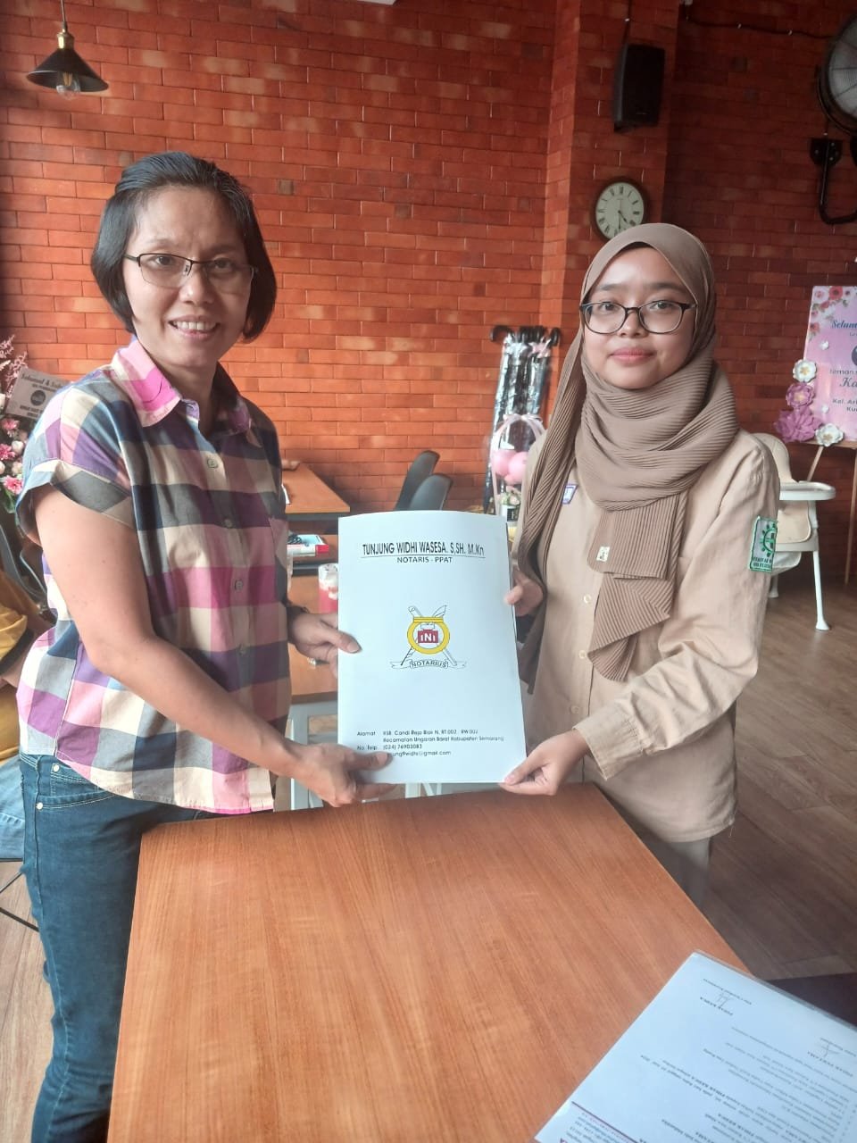 Penyerahan Hasil Project | PT. GIM Jasa Konsultan SLF Terpercaya
